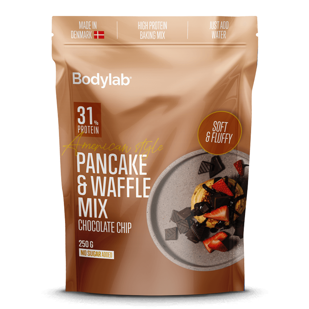 Pancake Mix Chocolate Chip 500g. fra Bodylab