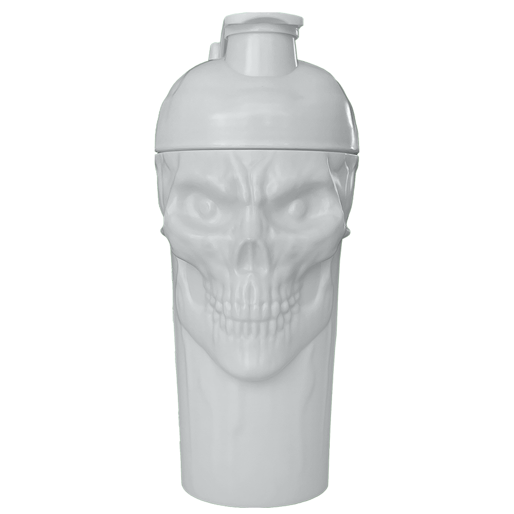 The Curse Skull Shaker 700ml. i lysegrå