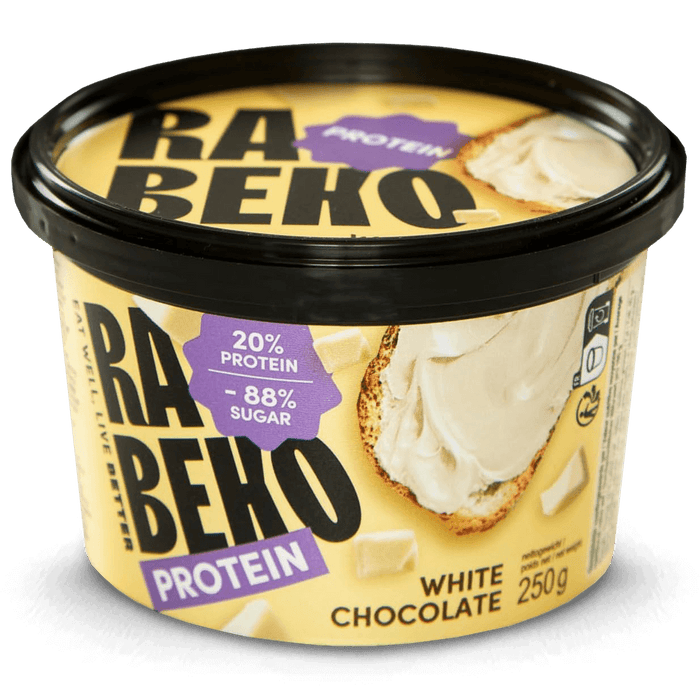 Rabeko White Chocolate Protein Spread 250g.