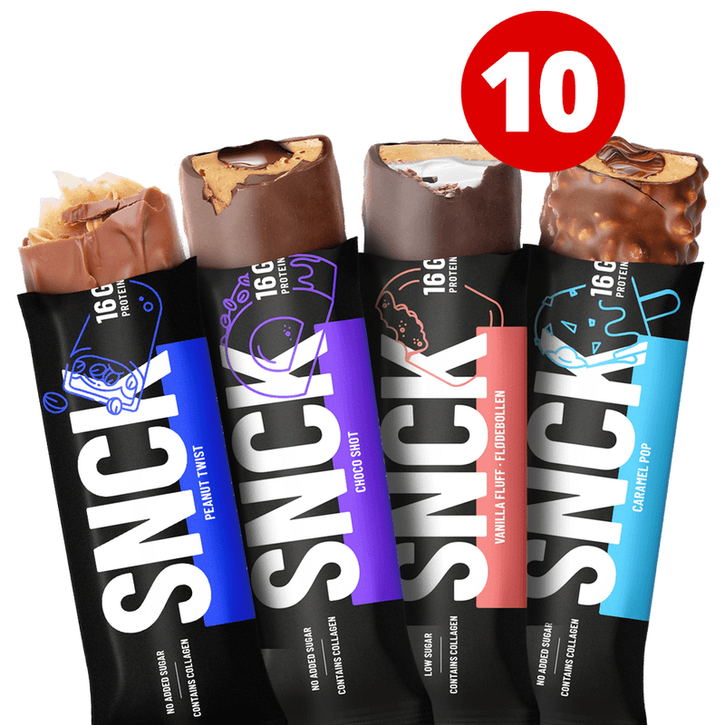 Snck Proteinbarer | Delikate og uden tilsat sukker