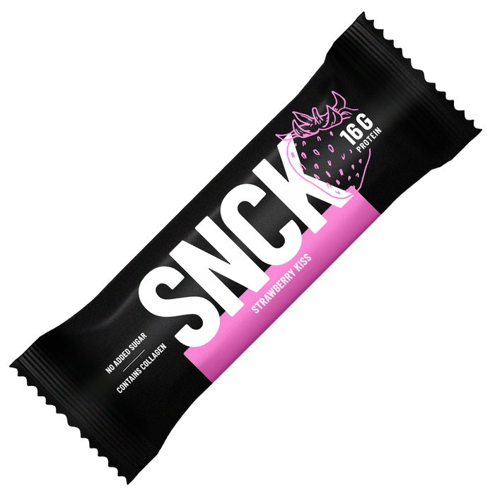 SNCK Protein Bar Strawberry Kiss 10x55g Kalorielet Bar