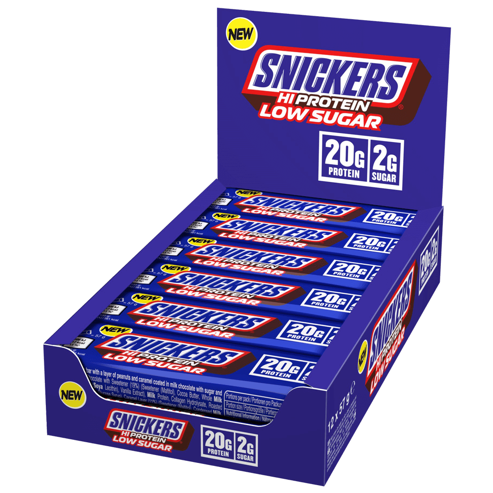 Snickers Hi-Protein Bar Low Sugar 12x57g.