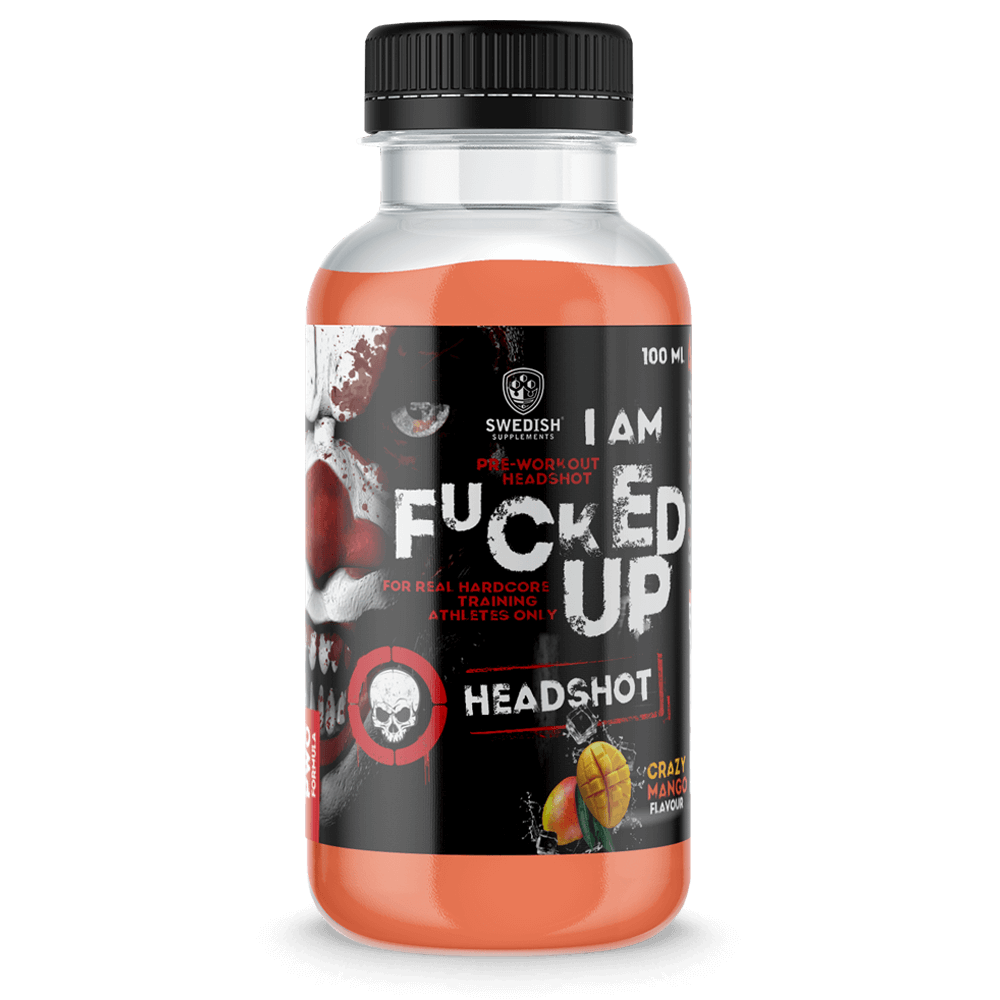 I Am Fucked Up PWO Shot Crazy Mango med 100ml.