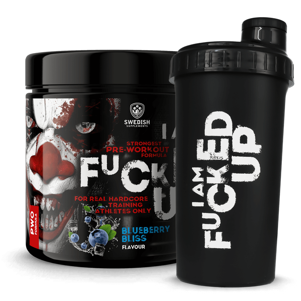 I Am Fucked Up Pre-workout fra Swedish Supplements