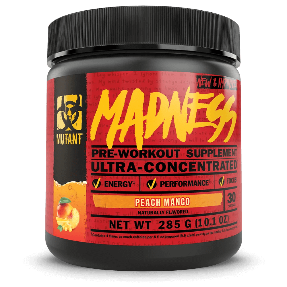 Mutant Madness Peach Mango - 30 serv. Pre-workout