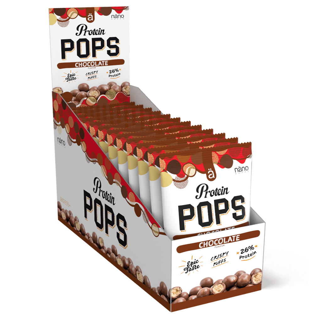 Protein Pops Chocolate 12x38g fra Näno Supps