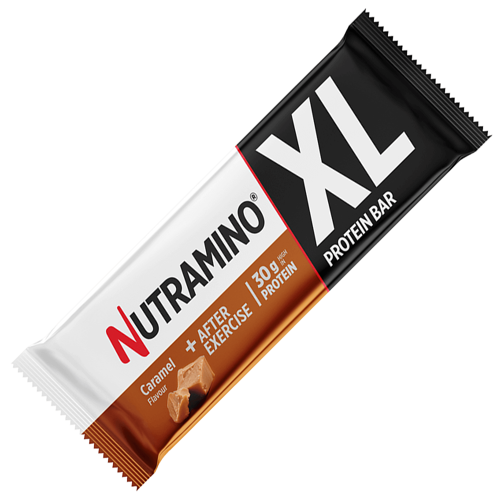 XL Proteinbar Caramel 82g. fra Nutramino