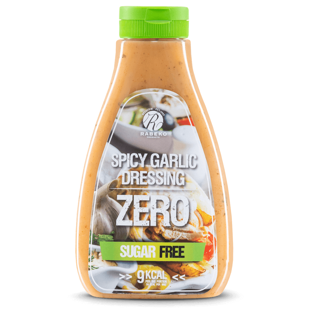 Zero Spicy Garlic Dressing - 425ml. fra Rabeko