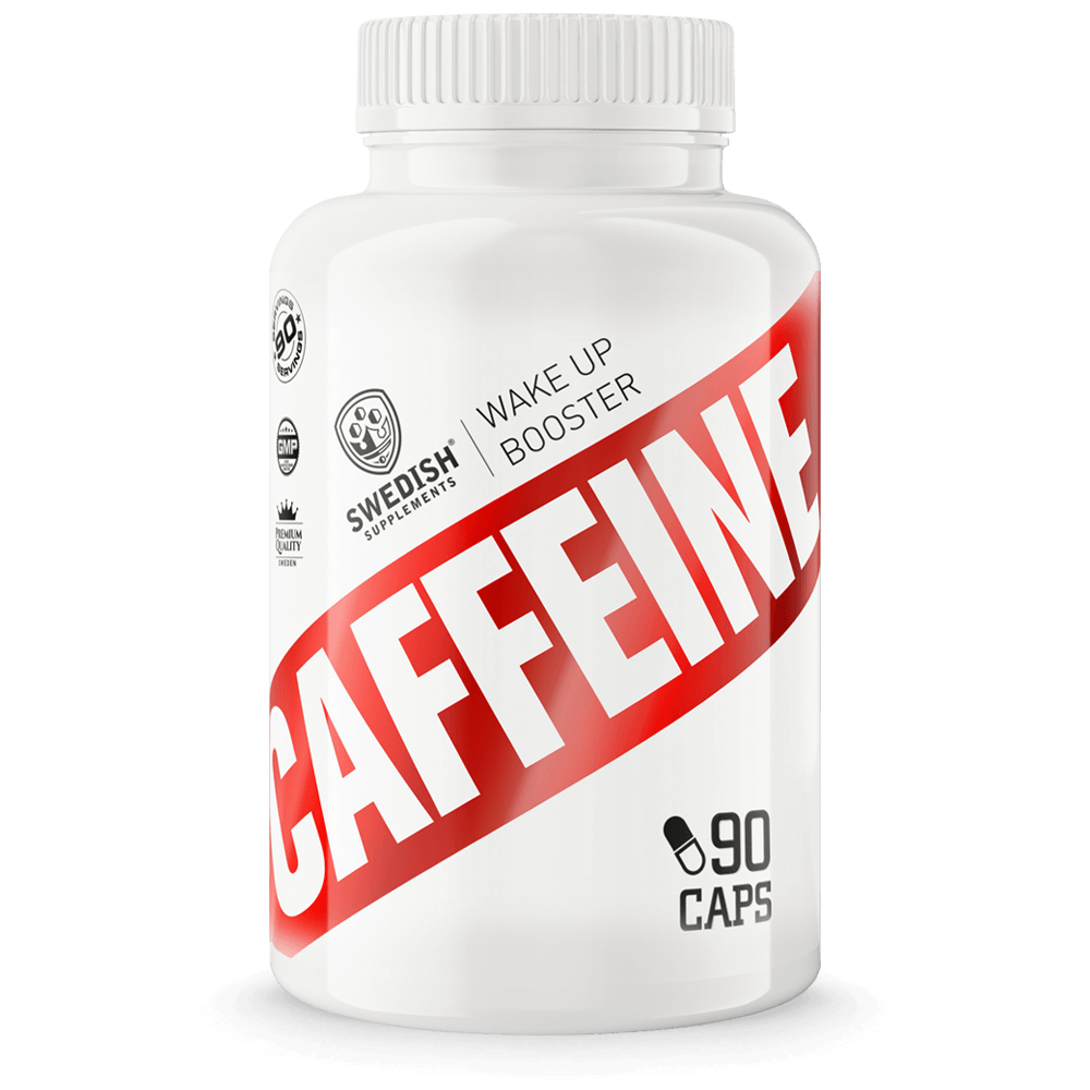 Caffeine caps. med 200mg. Koffein per caps.